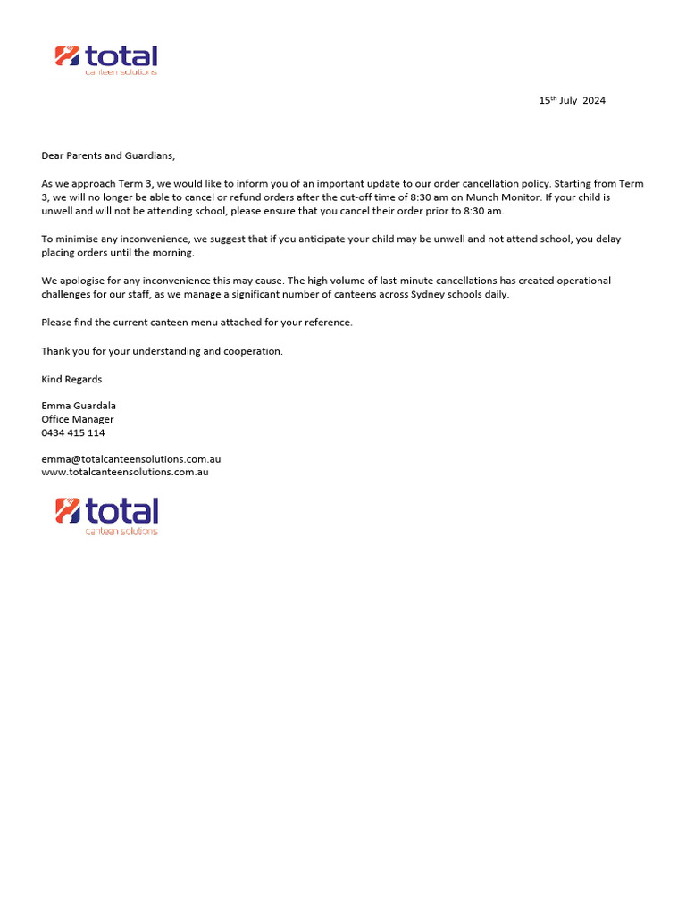 TCS - Term 3.2024 Munch Monitor | PDF