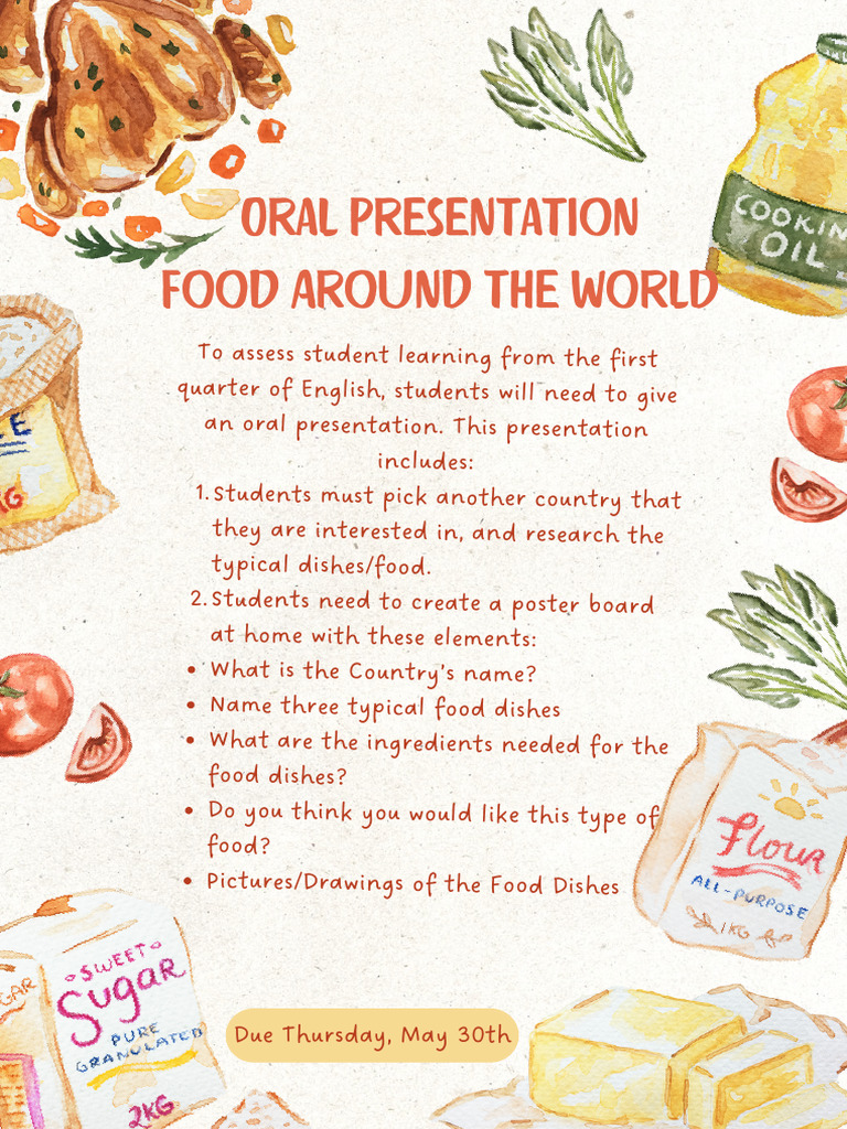 2nd Grade Oral Presentation May-4 | PDF
