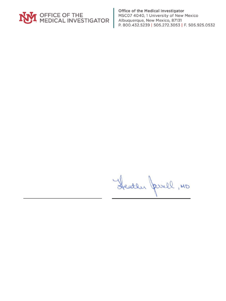 Beau Wilson Autopsy Report Summary | PDF | Coronary Circulation ...