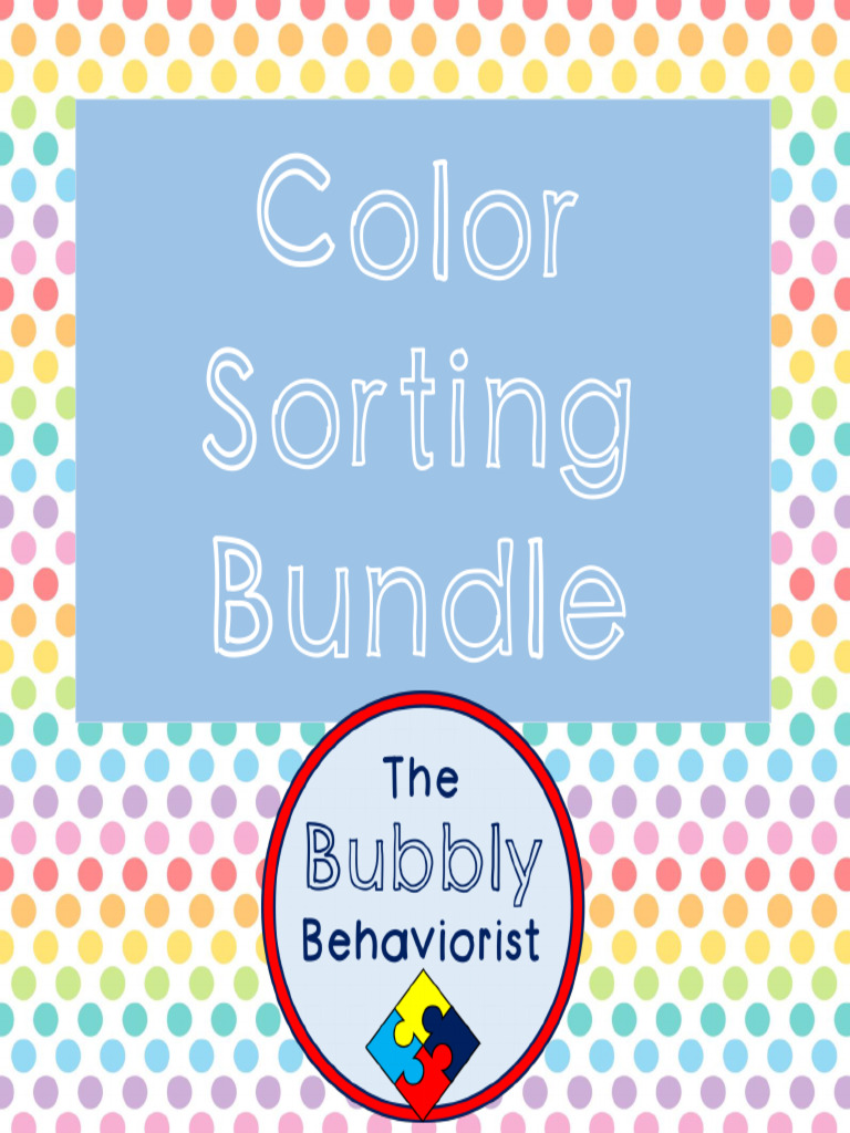 Color Sorting Bundle | PDF