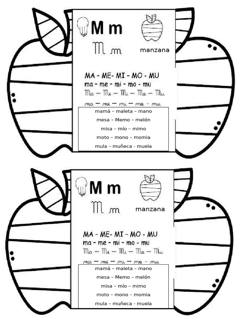 Palabras que comienzan con M | PDF