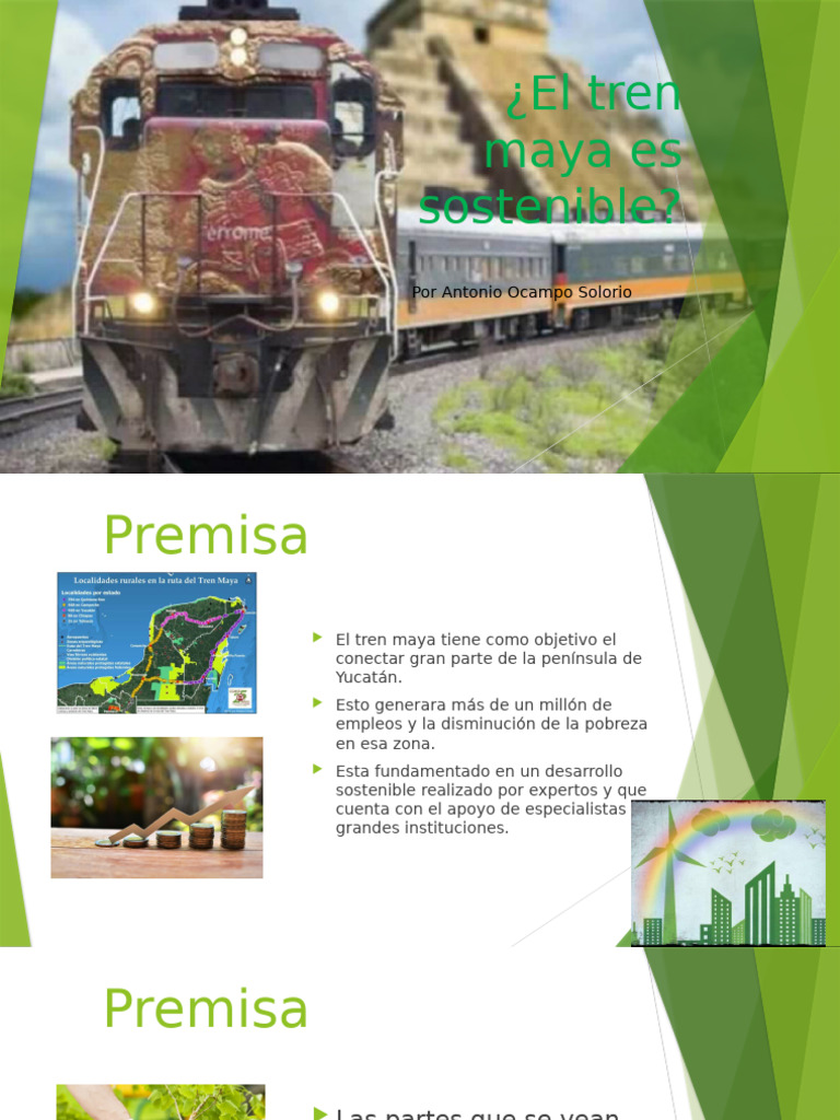 Tren Maya: ¿Sostenibilidad Real? | PDF | Entorno natural | Sustentabilidad