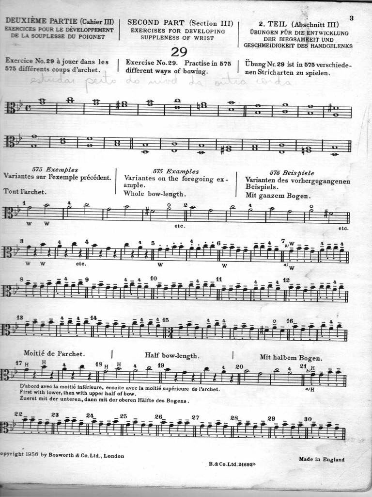 Sevcik Op2 Parte 2 Viola | PDF