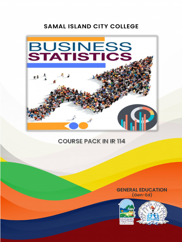 Business Stat Cover Page | PDF | Probability Distribution | Statistical ...