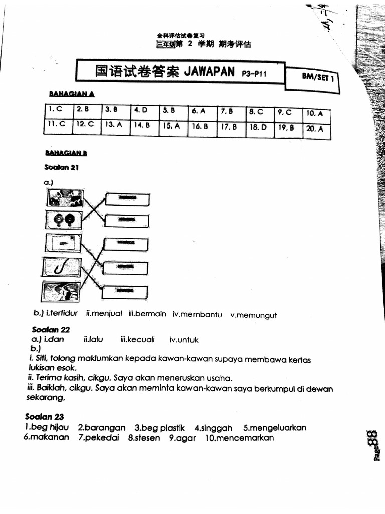 Y3 answer (all subject) | PDF