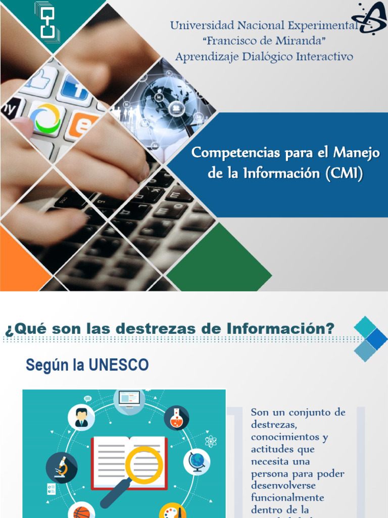 Competencias para Manejo de Información | PDF | Información | Conocimiento