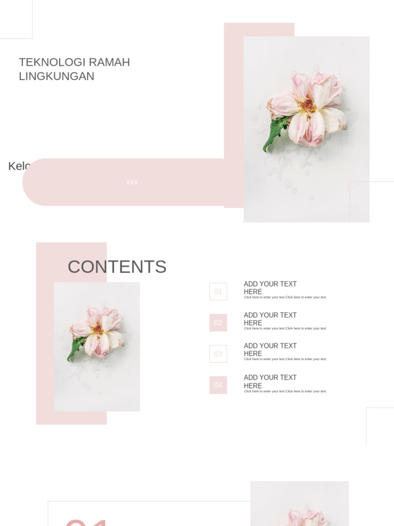 Women's Day Pink Flower Album-WPS Office | PDF