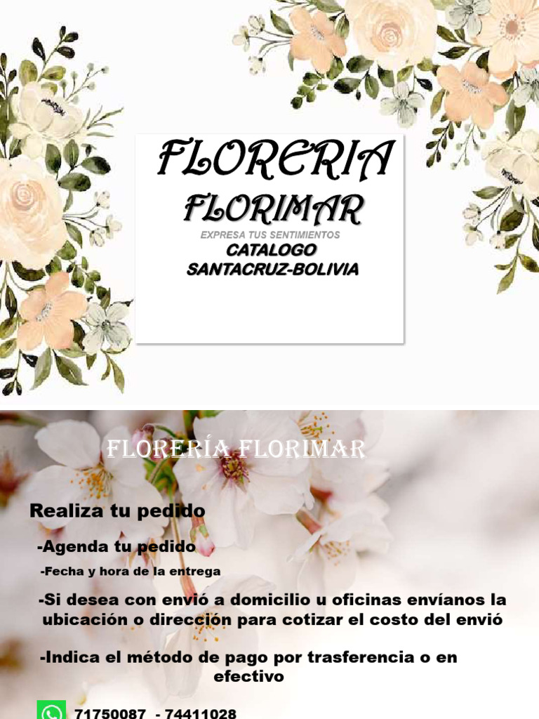 FLORERIA FLORIMAR -CATALOGO2 | PDF