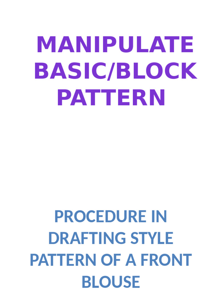 Mnipulate Basicblock Pattern | PDF