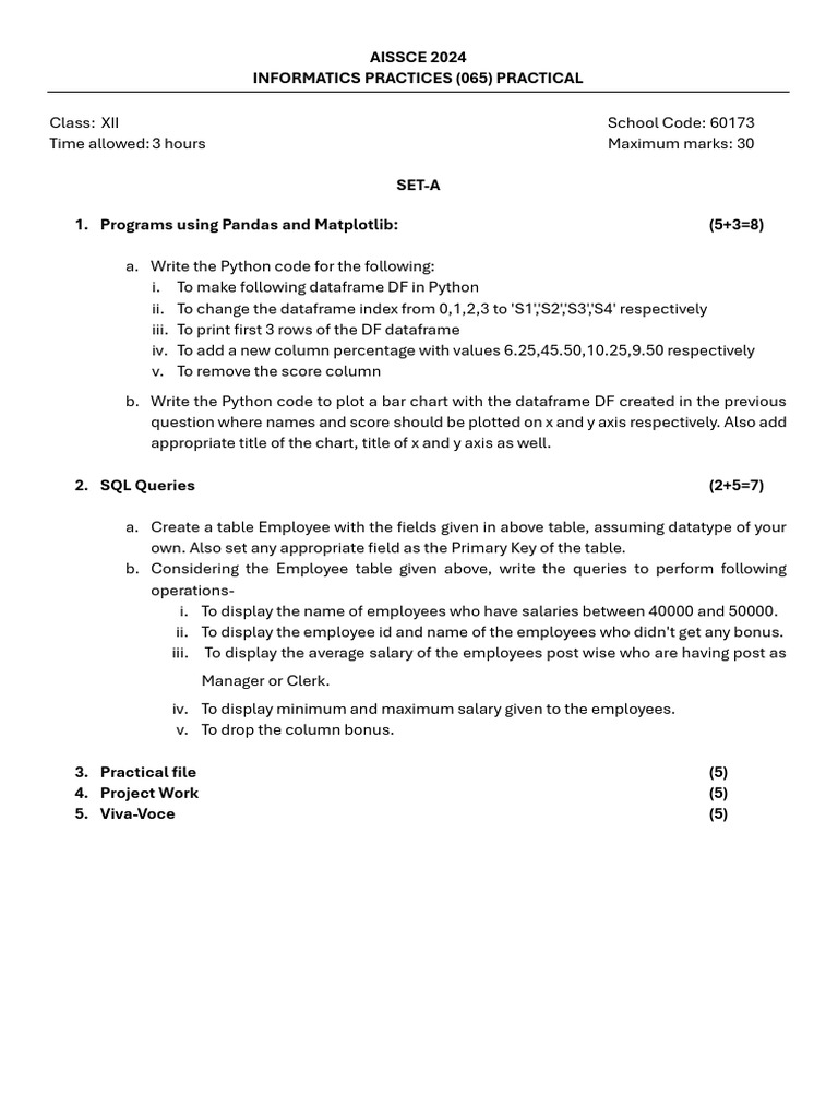 IP Practical 2025 | PDF