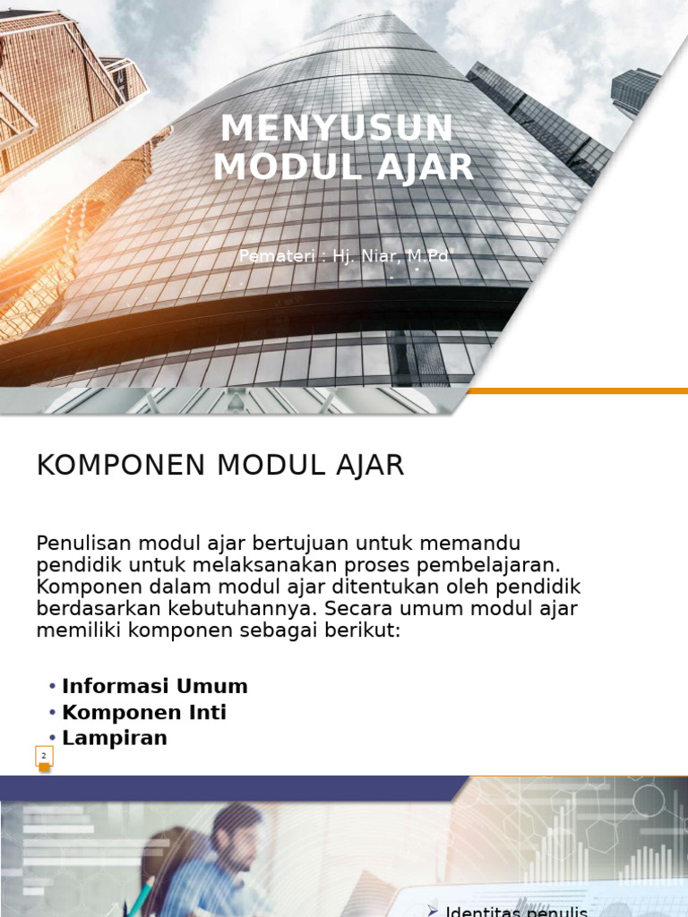 Modul Ajar Bu Niar | PDF