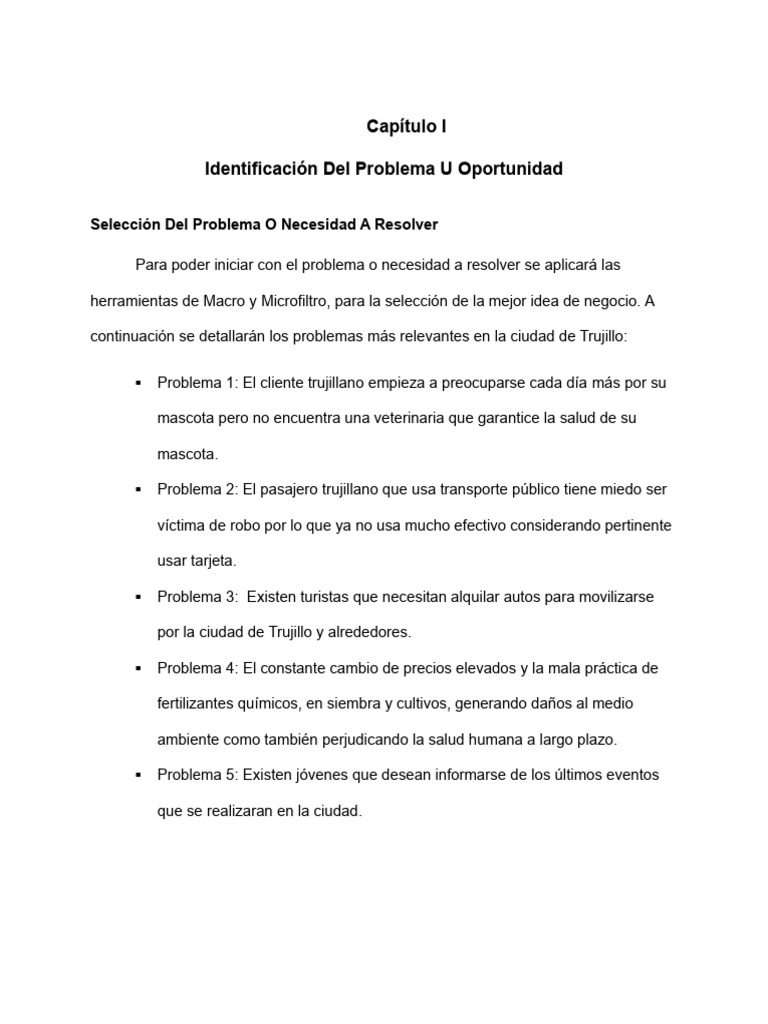 Capítulo I EJEM 3 | PDF | Agricultura | Vegetales