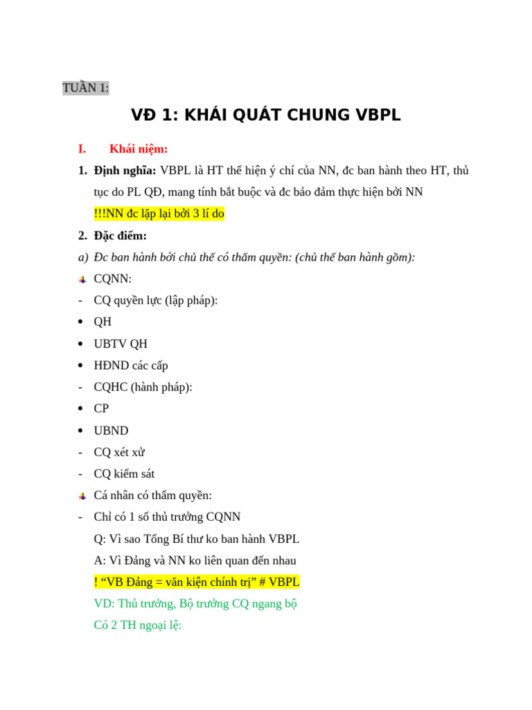 VIẾT BÀI XÂY DỰNG VBPL | PDF