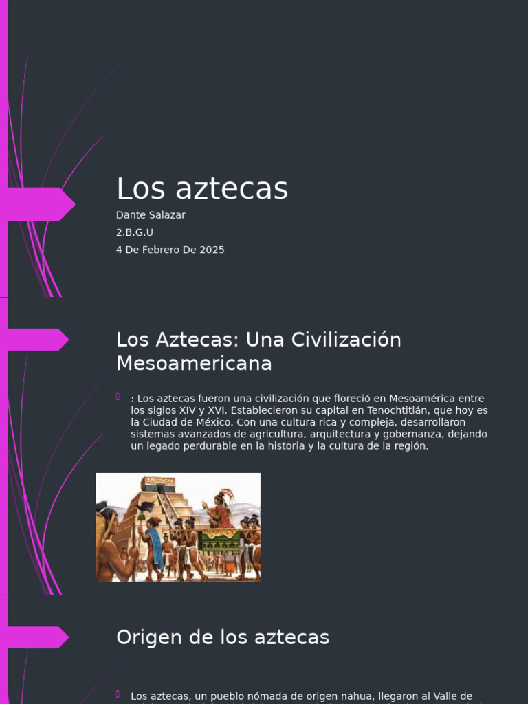Exposicion Aztecas Historia | PDF