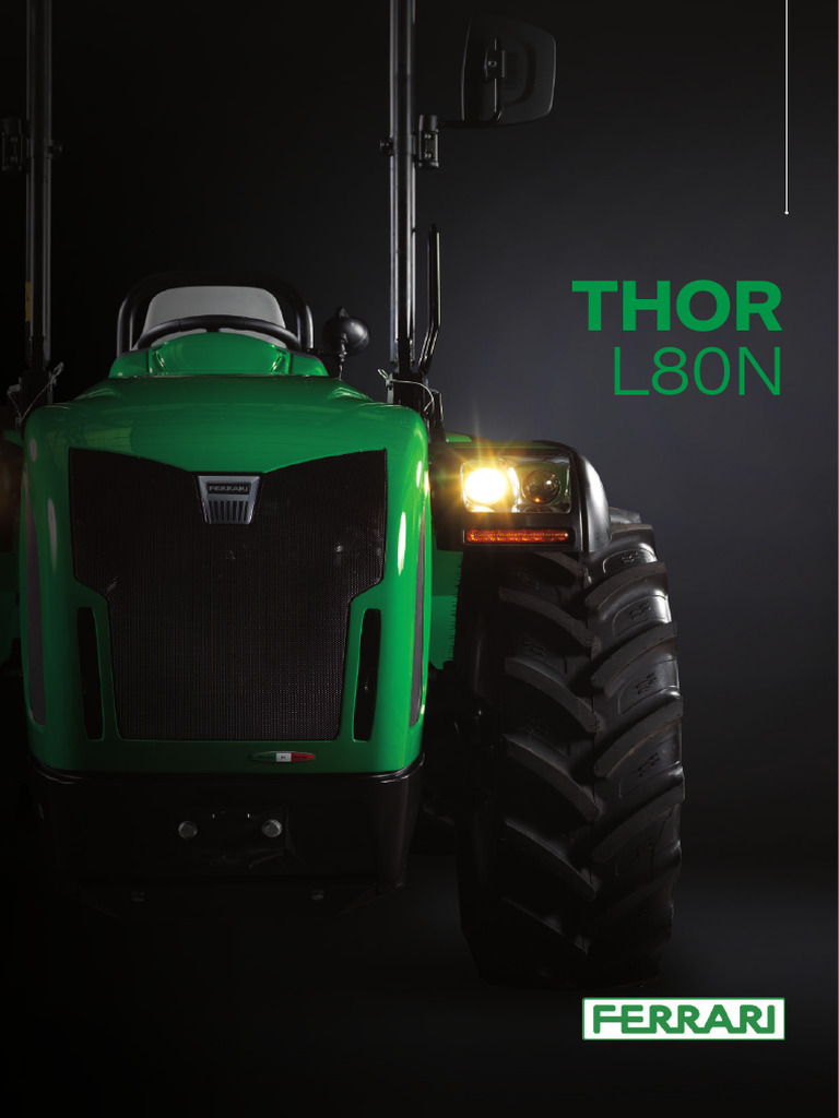 FERRARI Thor L80N | PDF | Embrague | Tecnología de vehículos