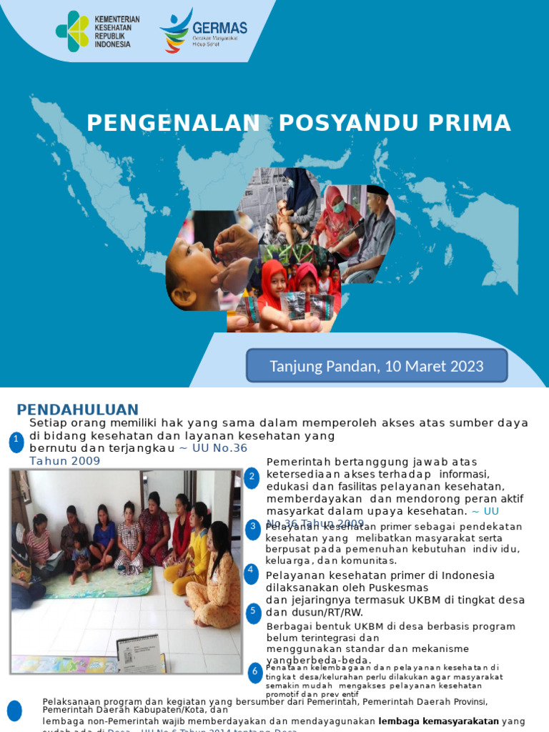 Posyandu Prima | PDF