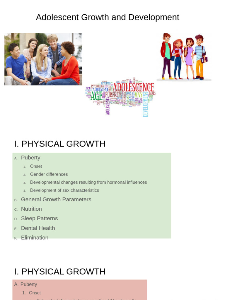 Adolescent Growth and Development | PDF | Adolescence | Puberty