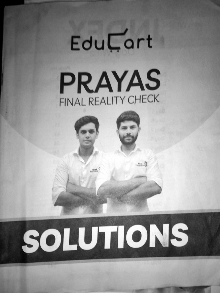 prayas solutions index | PDF