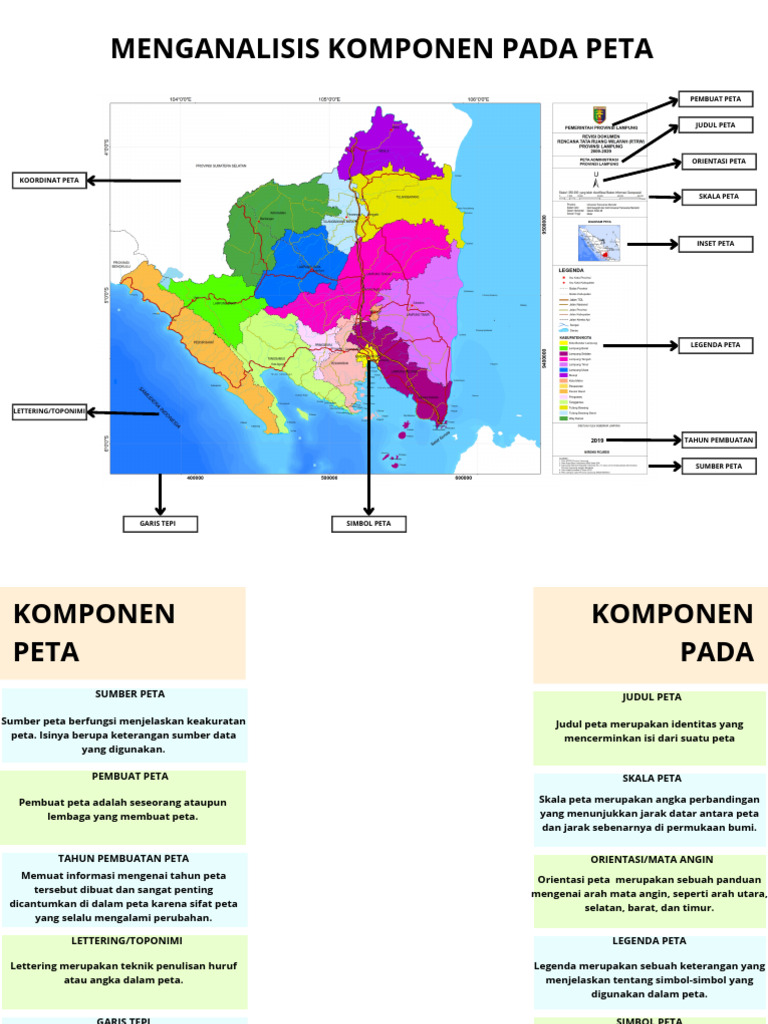 Kunci Jawaban Komponen Peta | PDF