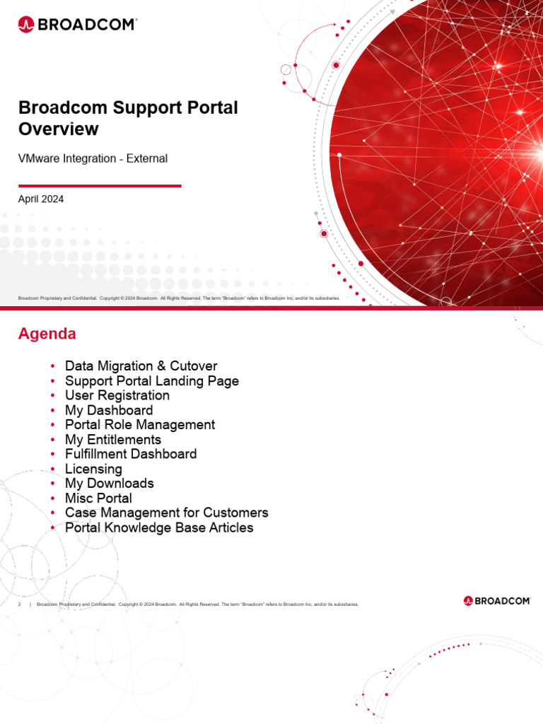 External - Broadcom Support Portal Overview - pptx-1 | PDF ...