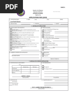 CS Form 41 (Medical Certificate) | PDF | Public Services | Health Sciences