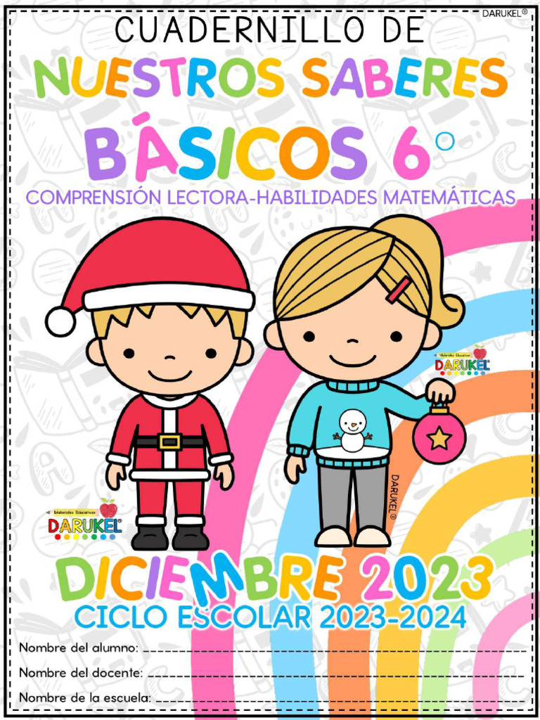 6° DIC1 SABERES BÁSICOS DARUKEL PARTE I 23-24_compressed | PDF