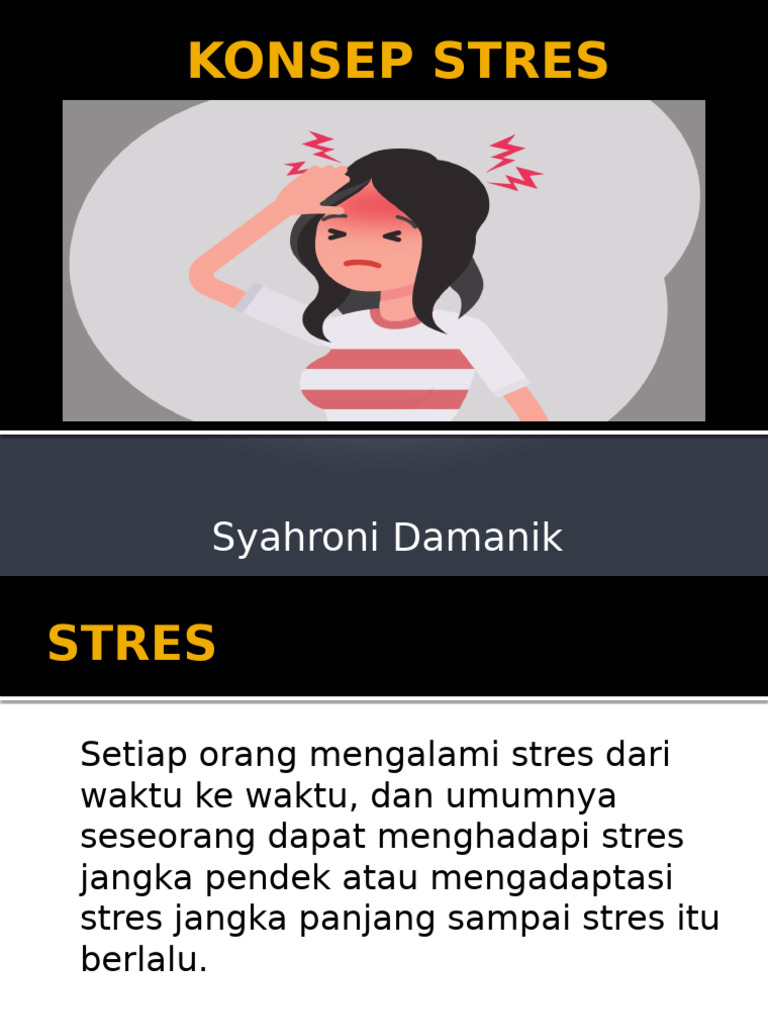 Memahami Konsep Stres dan Responsnya | PDF