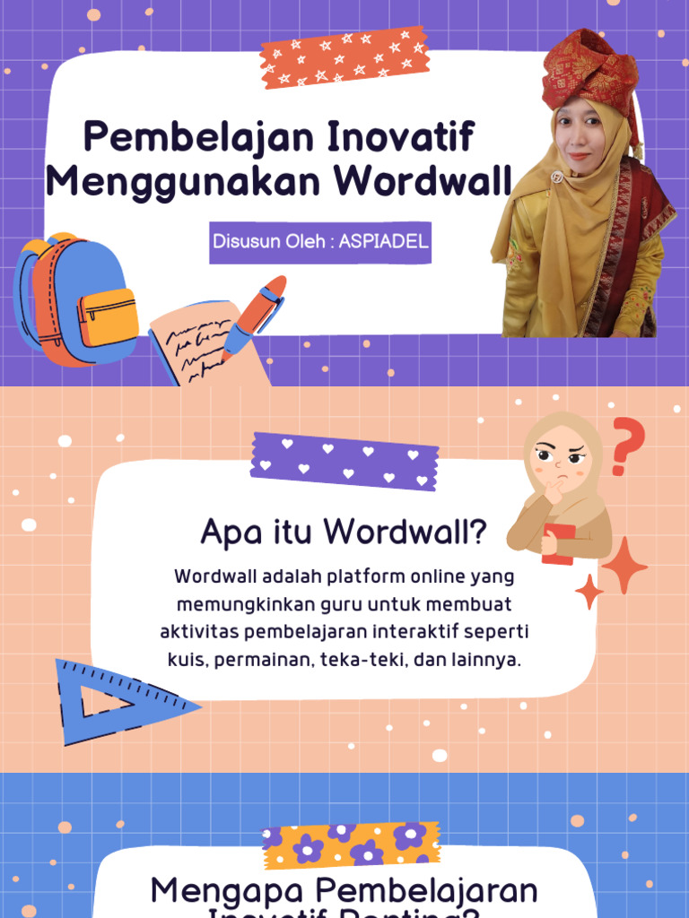 PEMBELAJARAN INOVATIF MENGGUNAKAN WORDWALL | PDF