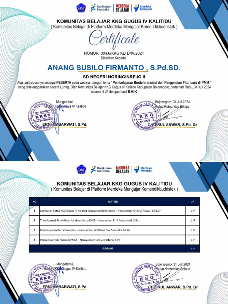 Anang Susilo Firmanto , s.pd.Sd. | PDF