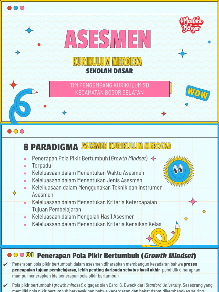 Asesmen Kurikulum Merdeka | PDF