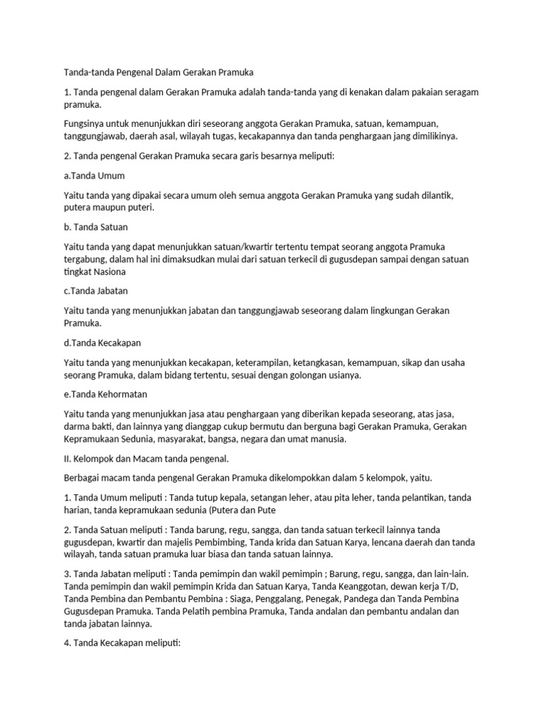 Materi SKU Ramu | PDF