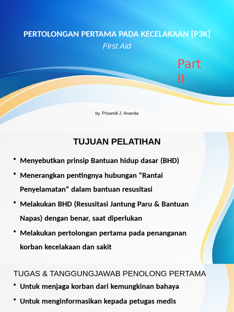 P3K Training 2025 Part 2 NEW | PDF