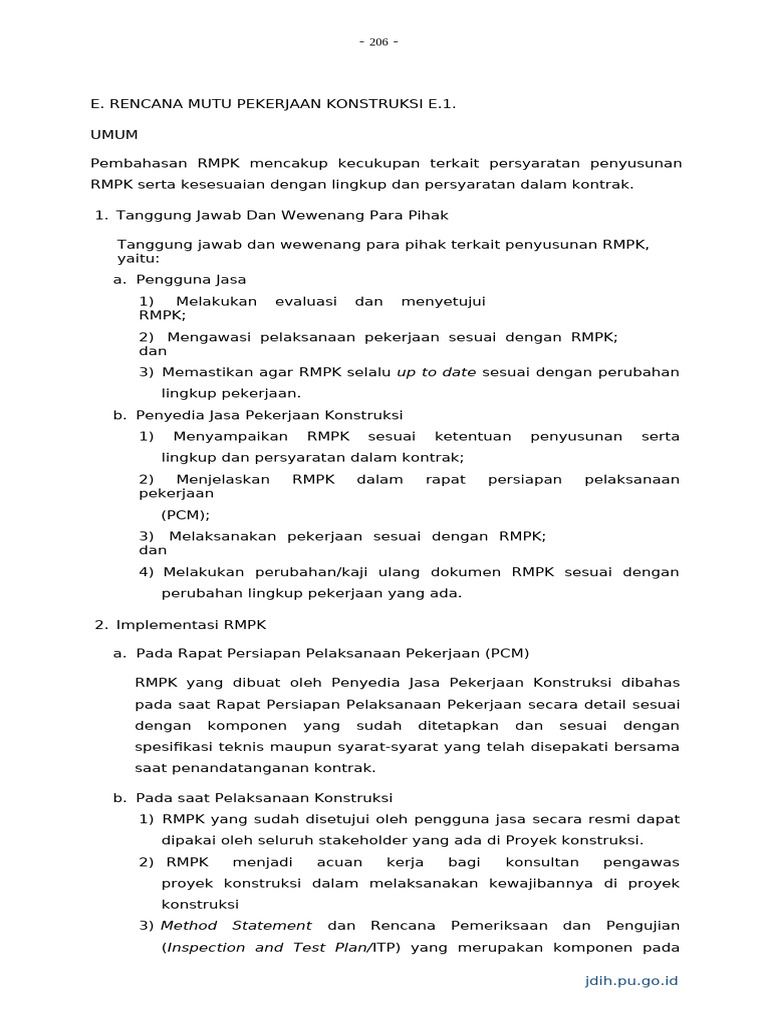 Sublampiran E RMPK Rev 17 Mei 2021 | PDF
