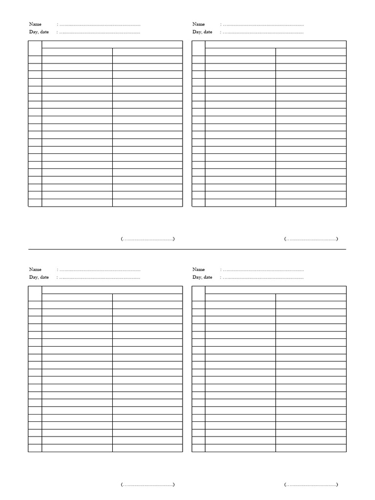 Language Offenses Redemption Sheet | PDF | Linguistics | Human ...