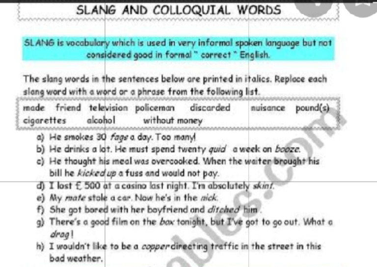 English Homework | PDF