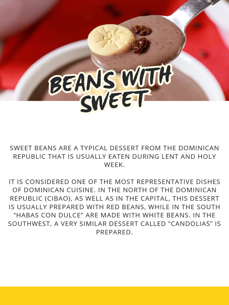 Beans With Sweet | PDF