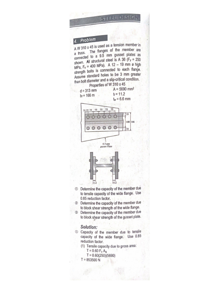 Steel Design | PDF