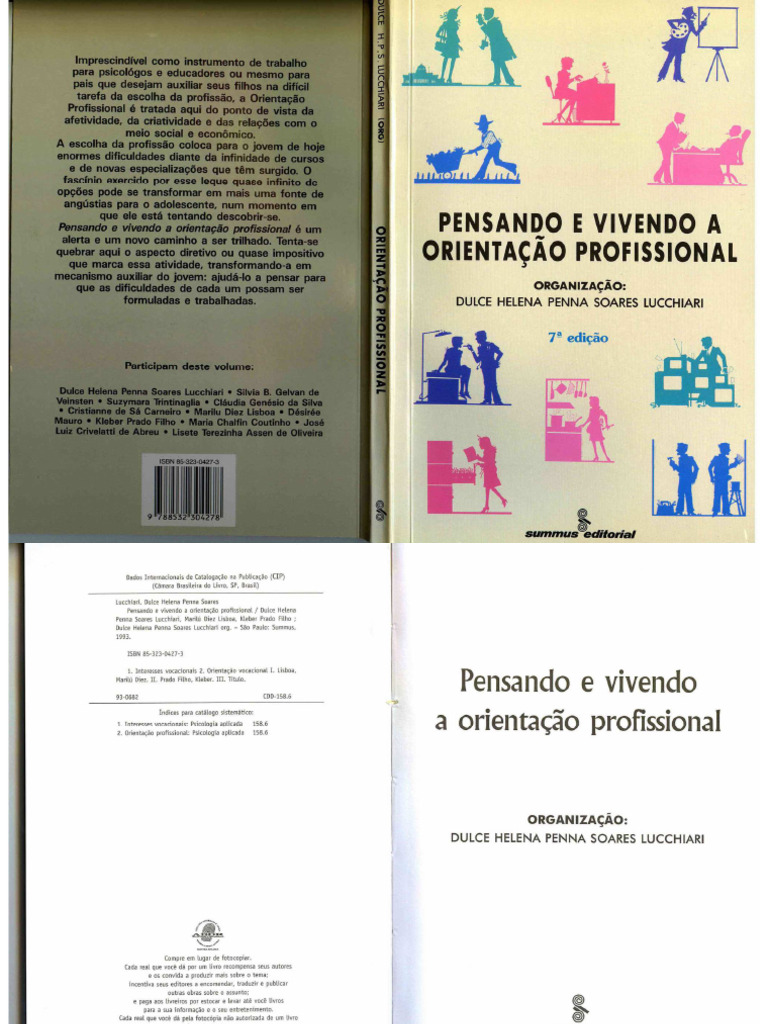 75p - Pensando e Vivendo A Orientação Profissional | PDF