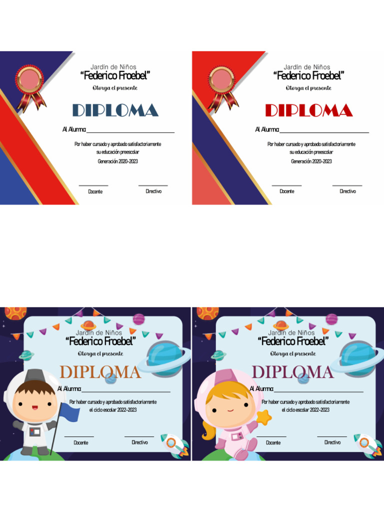 Catalogo Diplomas Fin de Curso 2023 | PDF