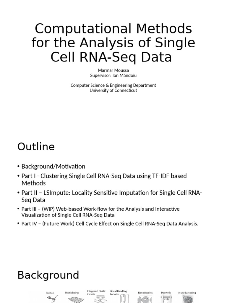 Single cell rna sequencing | PDF | Applied Mathematics