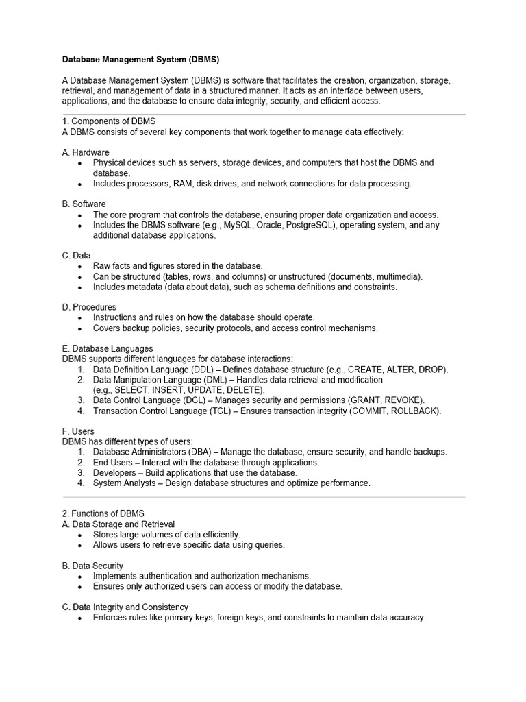 Database Management System Pdf Databases Database Transaction