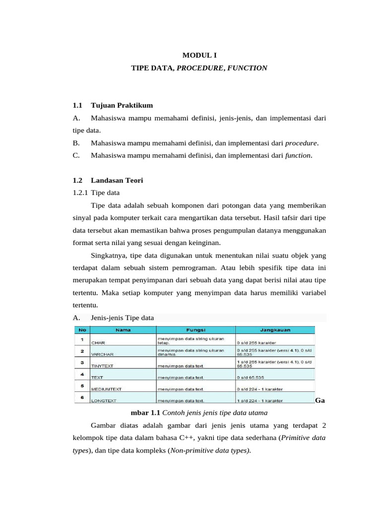 Modul Pemrograman C++ untuk Mahasiswa | PDF