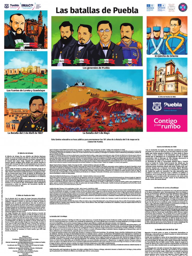 Lamina Batalla Puebla | PDF