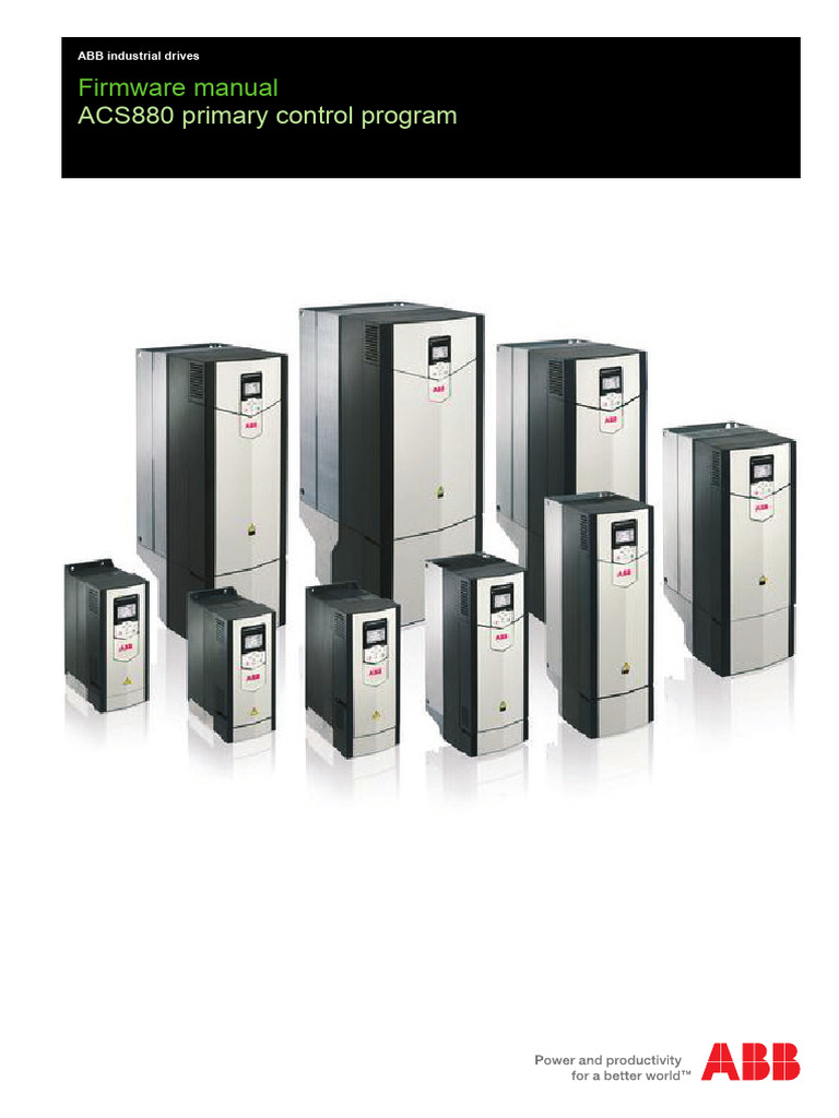 ACS880 Firmware Manual Guide | PDF | Parameter (Computer Programming ...