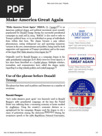 MAGA Movement - Meaning, Beliefs, Origins, Donald Trump, & Facts ...