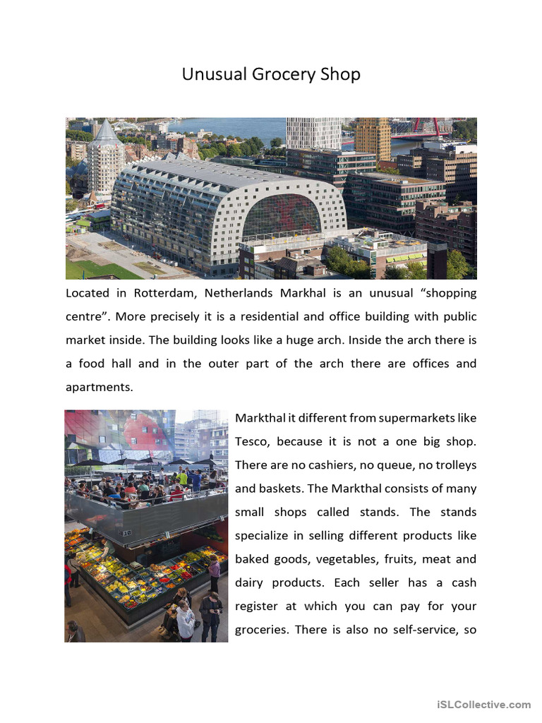 Unusual Shopping Center | PDF | Supermarket | Grocery Store