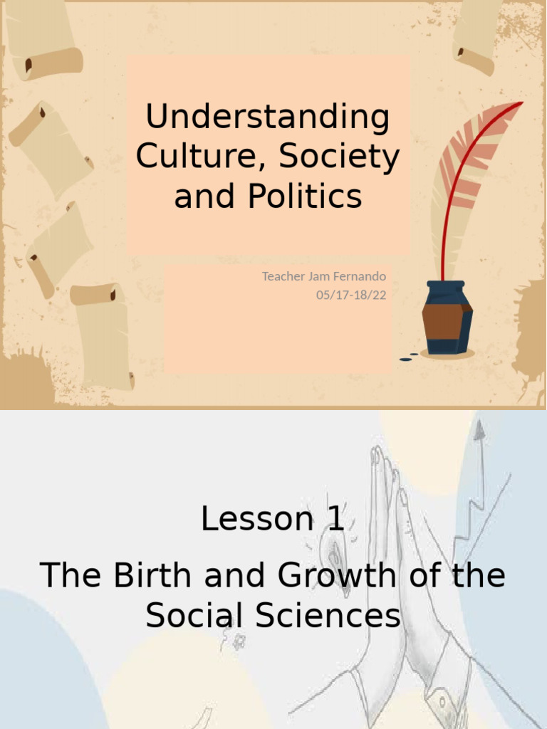 Birth and Growth of Social Sciences | PDF | Social Sciences | Sociology