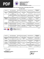 School Ict - Action Plan | PDF | Educational Technology | Teachers