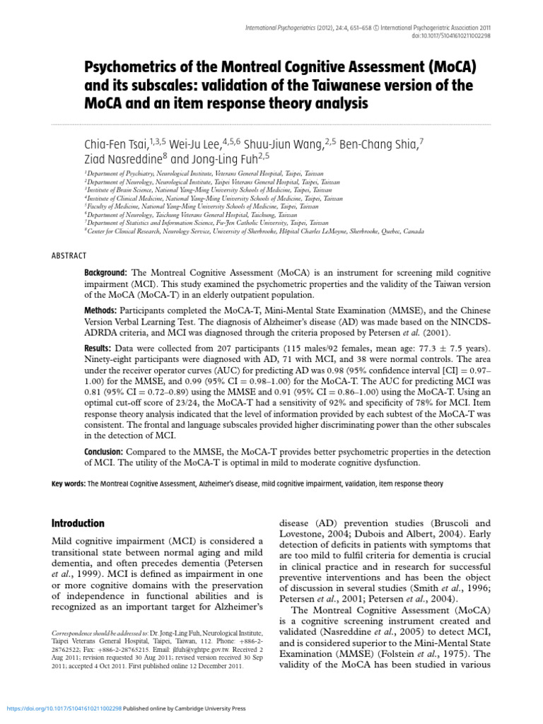 psychometrics-of-the-montreal-cognitive-assessment-moca-and-its-subscales-validation-of-the ...