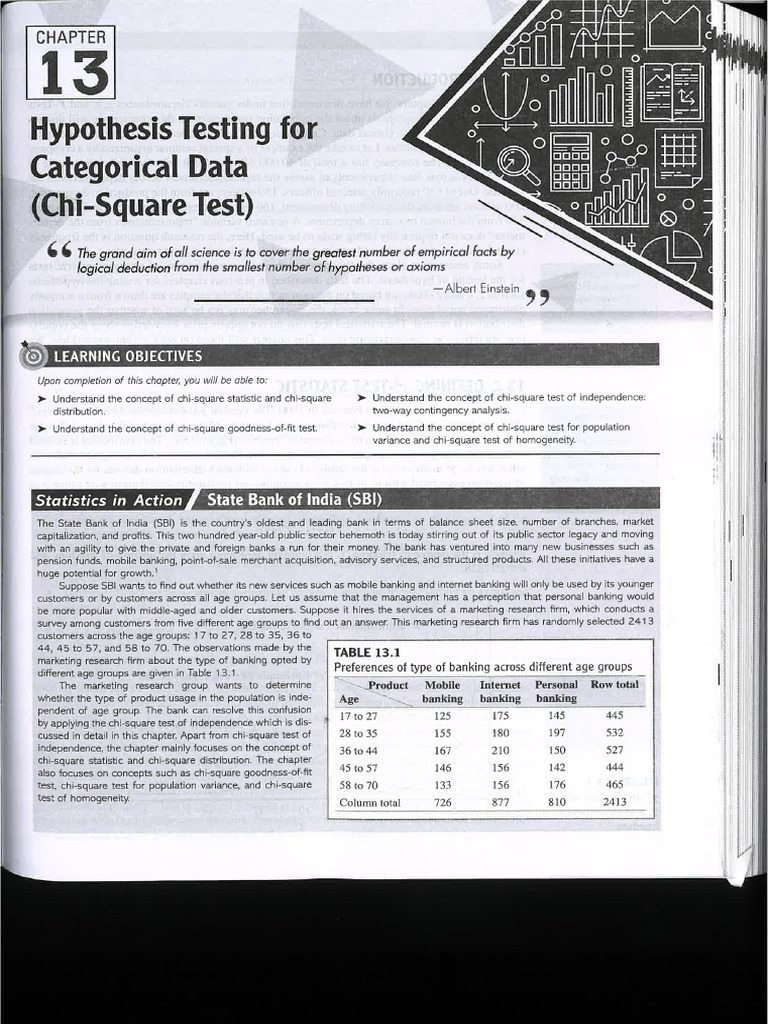 Chapter 13-Chi Square | PDF